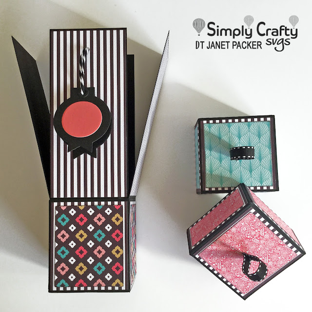 Crafting Quine: Mini Bottle Boxes using the Exploding Wine Bottle Box ...
