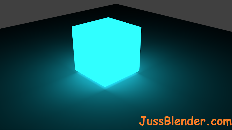 cara membuat emission pada object blender 3D - Juss Blender| Blog ...