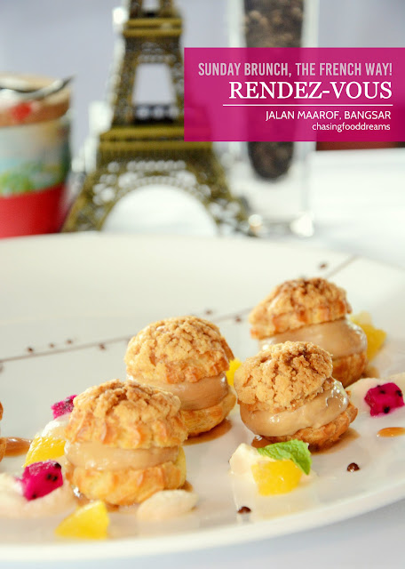 CHASING FOOD DREAMS: Rendez-Vous Restaurant: Sunday Brunch, The French Way