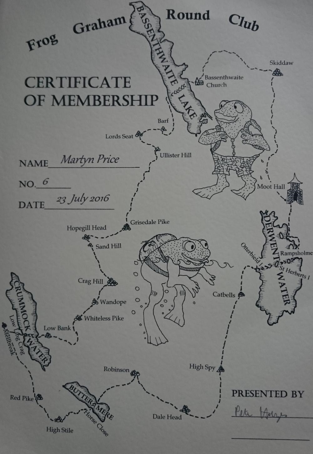 The Exile's View: Frog Graham Round