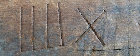 The Log Blog: Carpenters Marks