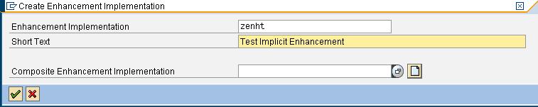 SAP ABAP 4 Tutorial: User Exit - Implicit Enhancement