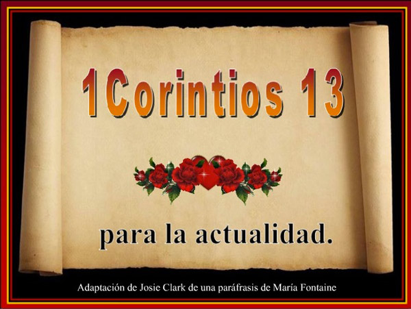 rosanadesiempre: Corintios 13.