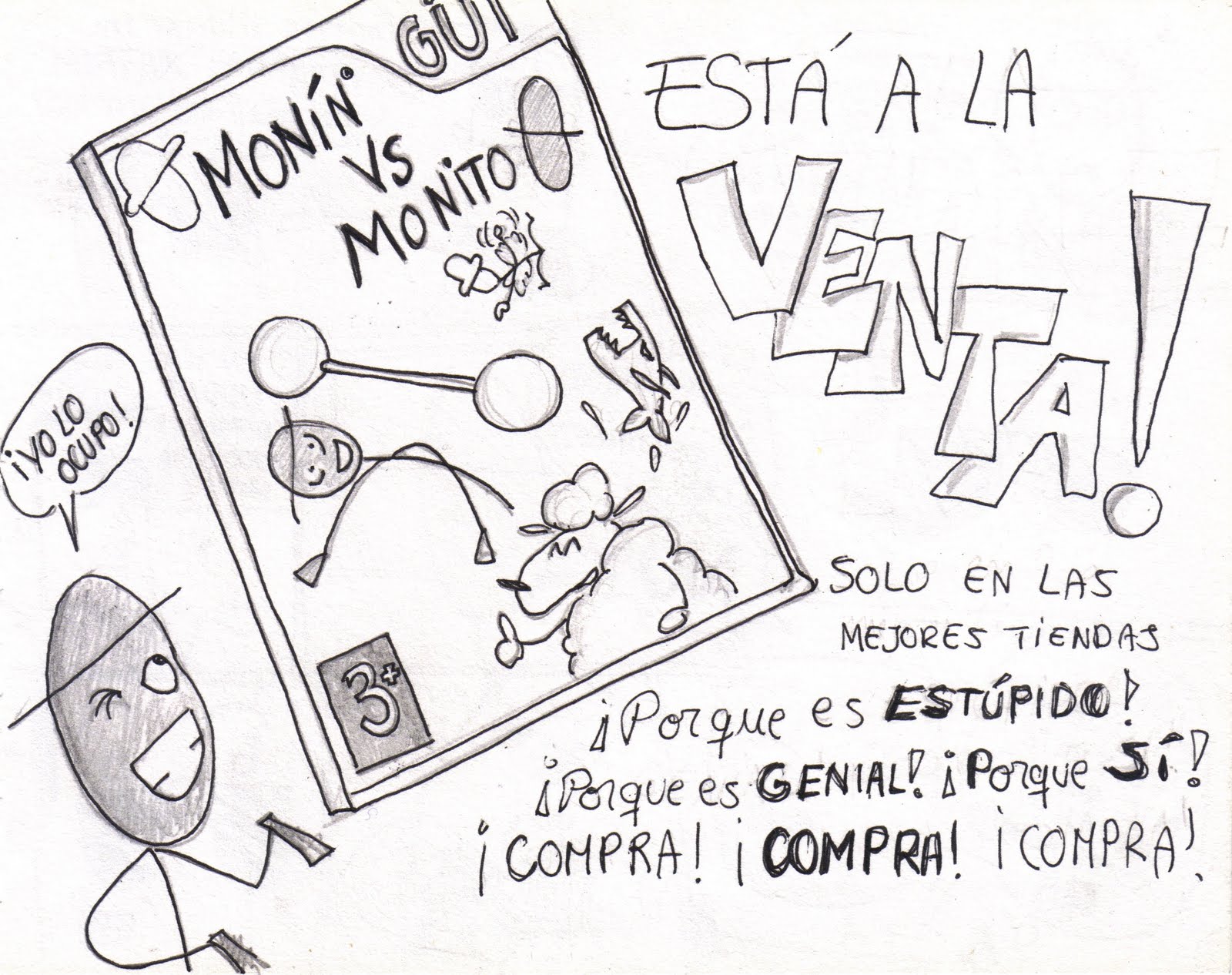 Los Monos de Palo también pueden Divertirse.: Monín V/s Monito II ...