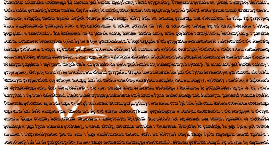 Numerologia dla Ciebie: Data urodzenia 26 czerwca