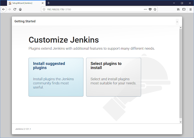 serverあれこれ: PortainerでJenkins + Blue ocean pluginのスタックを作成する