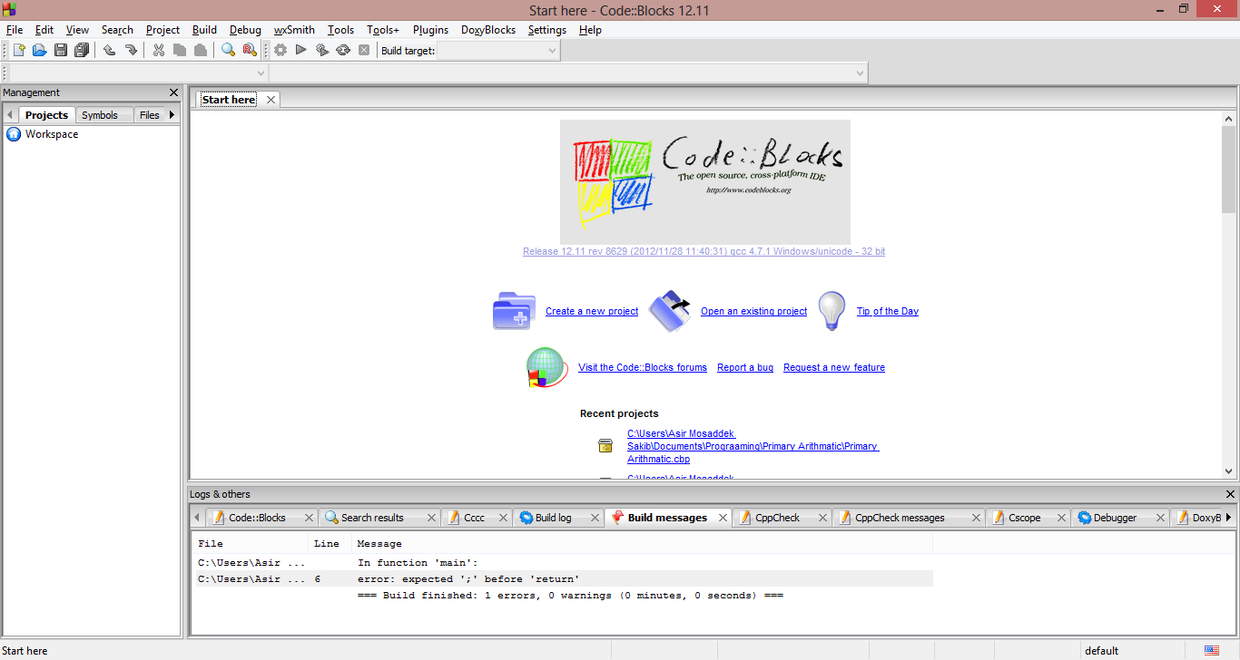 Lesson 3 First Program Block Of Codes