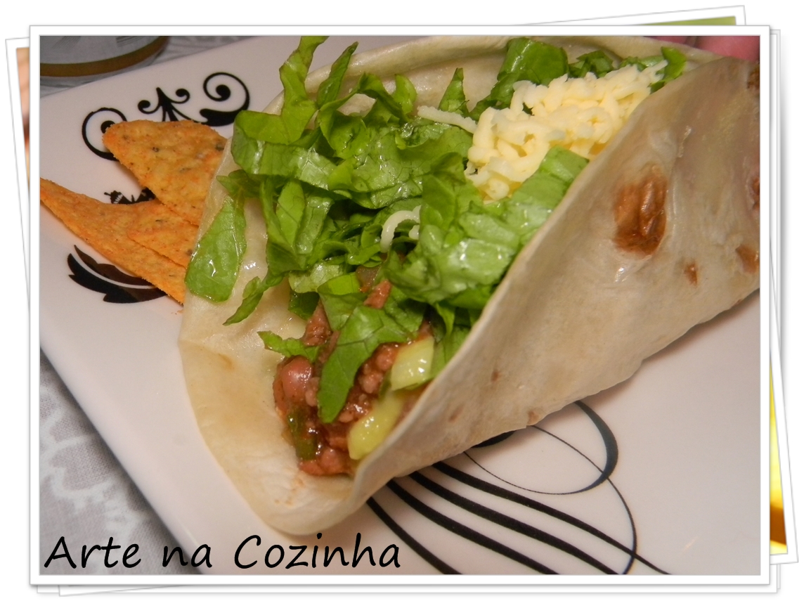 Arte na Cozinha: Tacos mexicanos