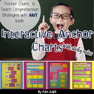 KinderGals: Interactive Post It Note Anchor Charts