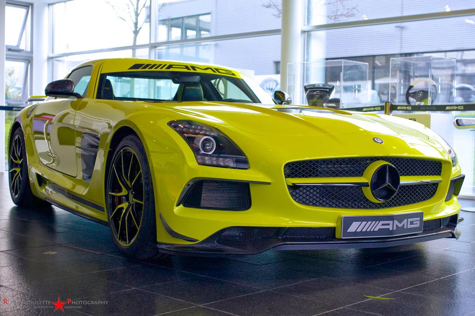 The Gear Shift: Neon Yellow Mercedes-Benz SLS AMG Black Series