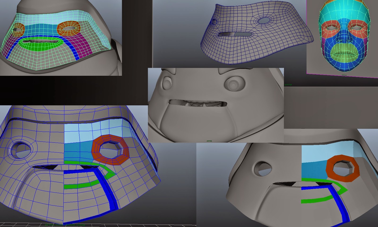 Tre Vital CG : Face Retopology