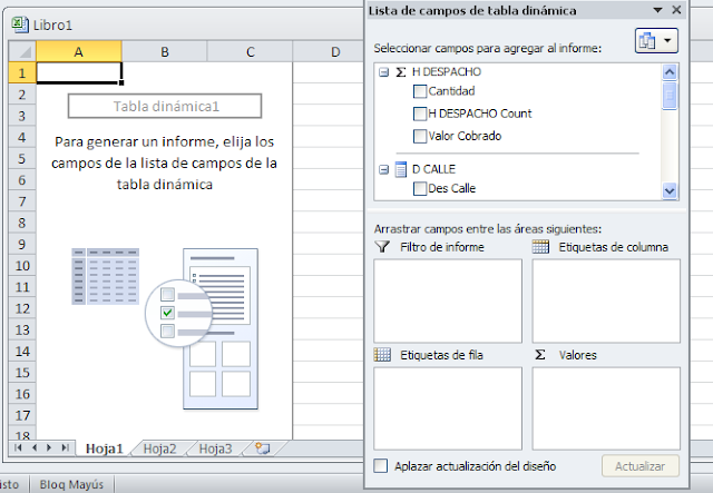 Tecnologías de Información: 3/3 Desarrollo de Cubo OLAP para EXCEL con ...