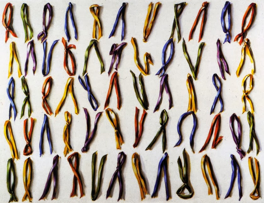 Jim Dine Research : Lisa Milroy quick imagary