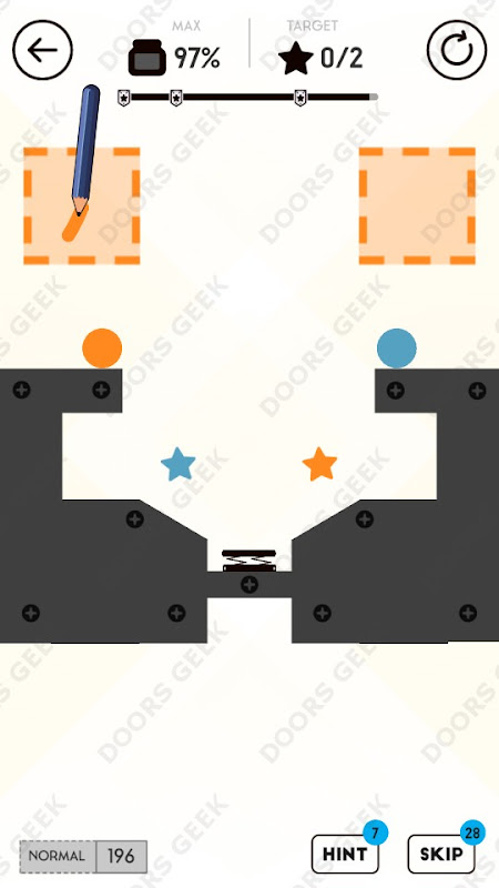 Draw Here Level 196 ~ Doors Geek