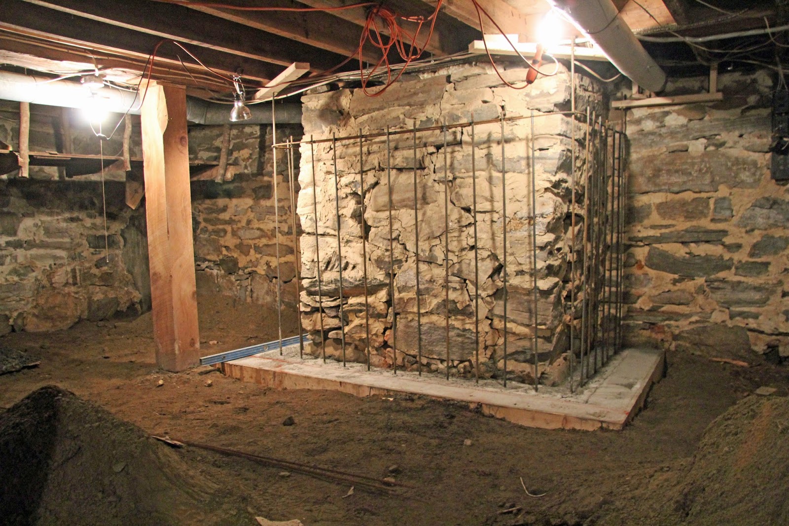 In the Fields : Stabilizing the West Chimney