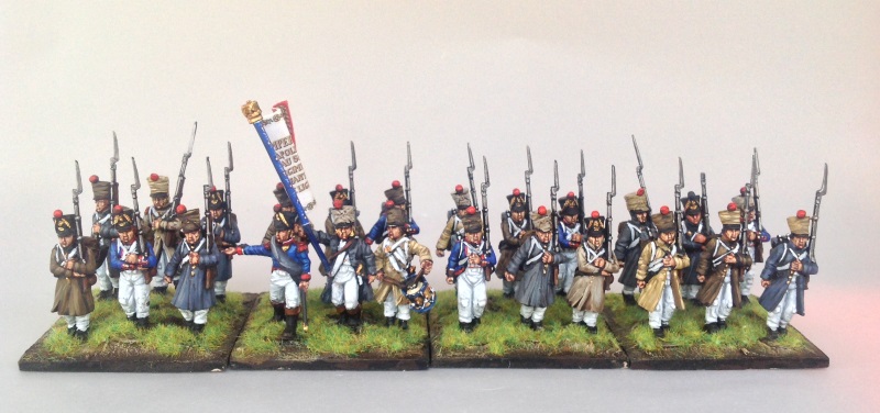 15mm paint shack: 28mm Napoleonic French Line Infantry