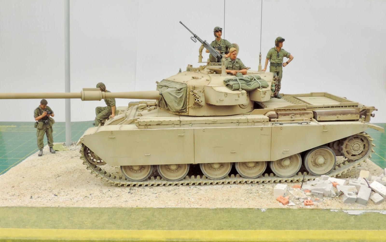 Pete's Model World : IDF Centurion Base Work