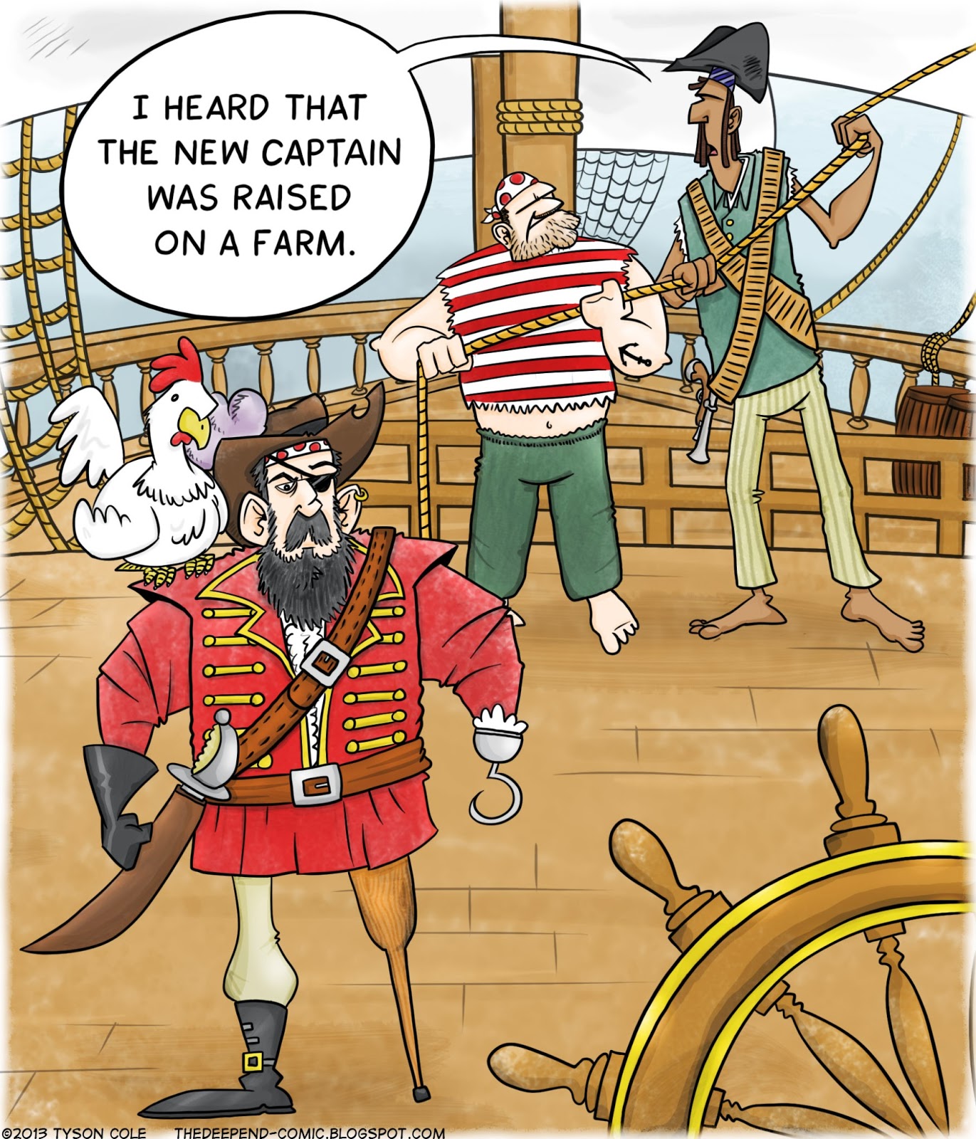 The Deep End: Pirate Chicken