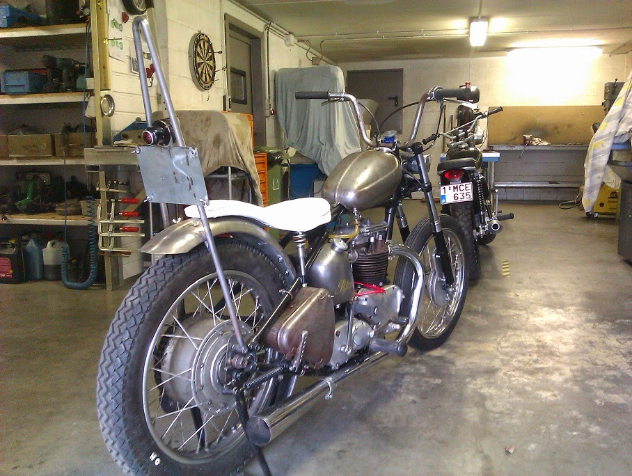 JTbrothers motorcycles: Triumph pre unit chopper