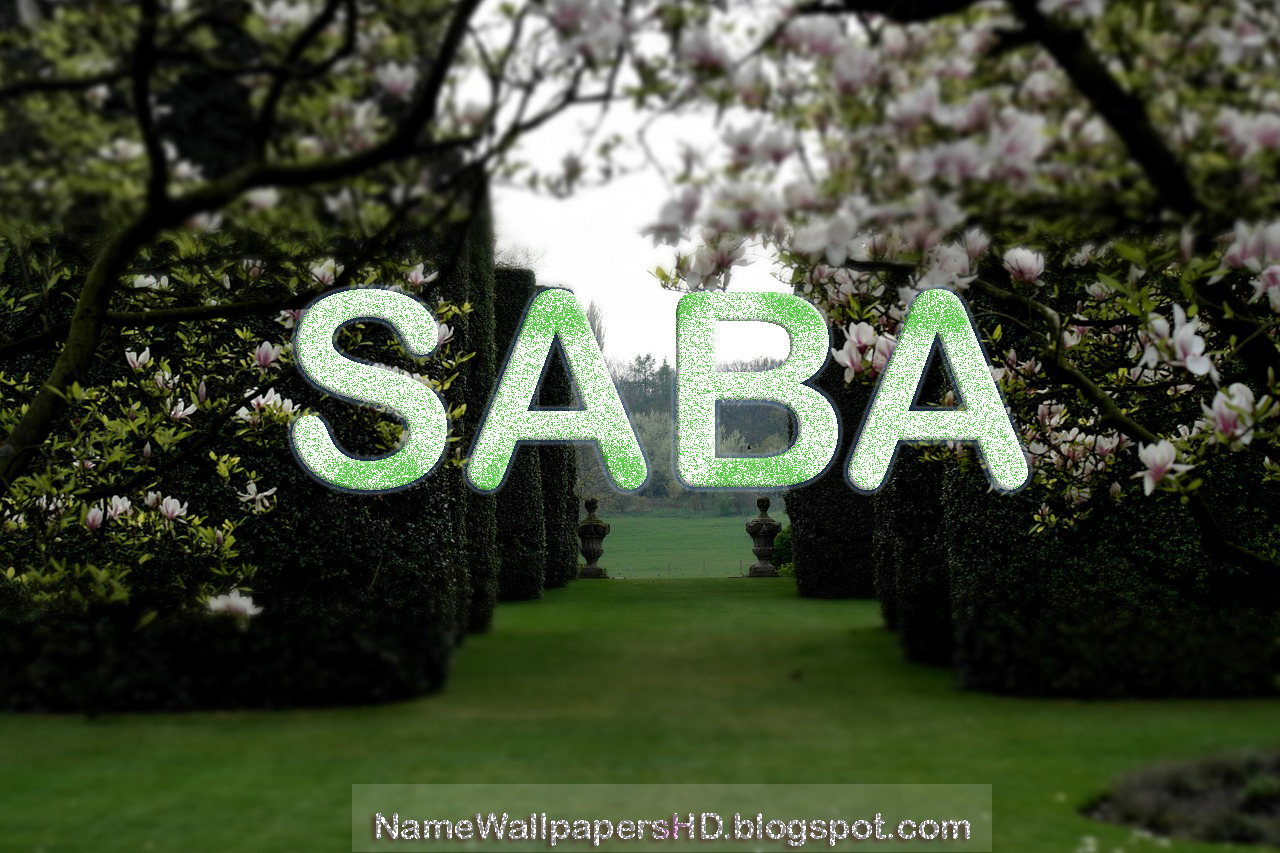Saba Name Wallpapers Saba ~ Name Wallpapers HD Name Images Logo Name ...