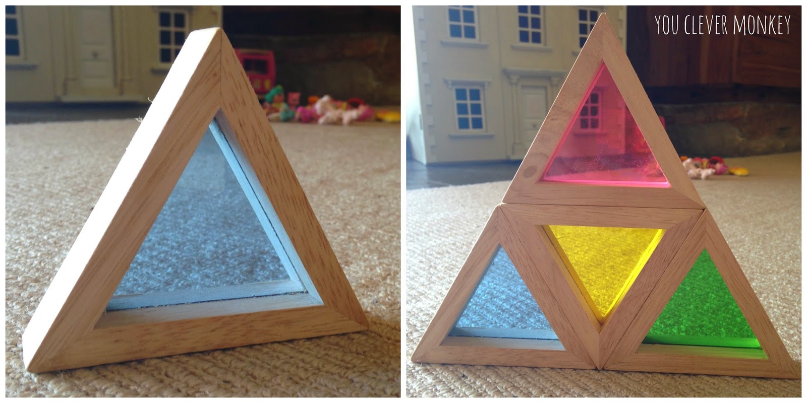 RAINBOW BLOCK FRACTIONS | you clever monkey