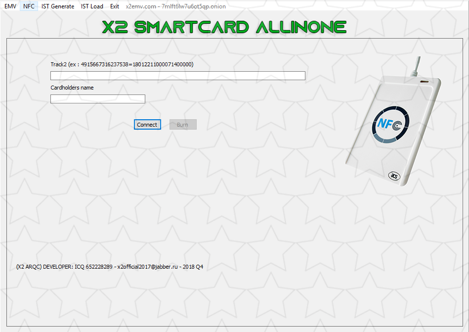 emv software: X2 updated ARQC and new NFC contactless payments