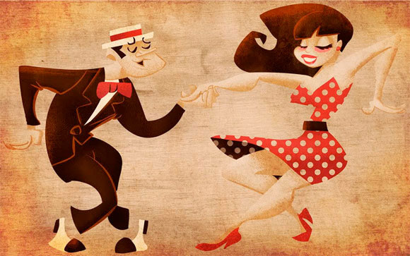 10 Beautiful Retro Style Illustrations - DesiznWorld