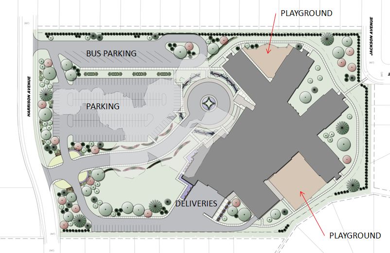 Protsman Elementary School - Design Concepts: Site Plan