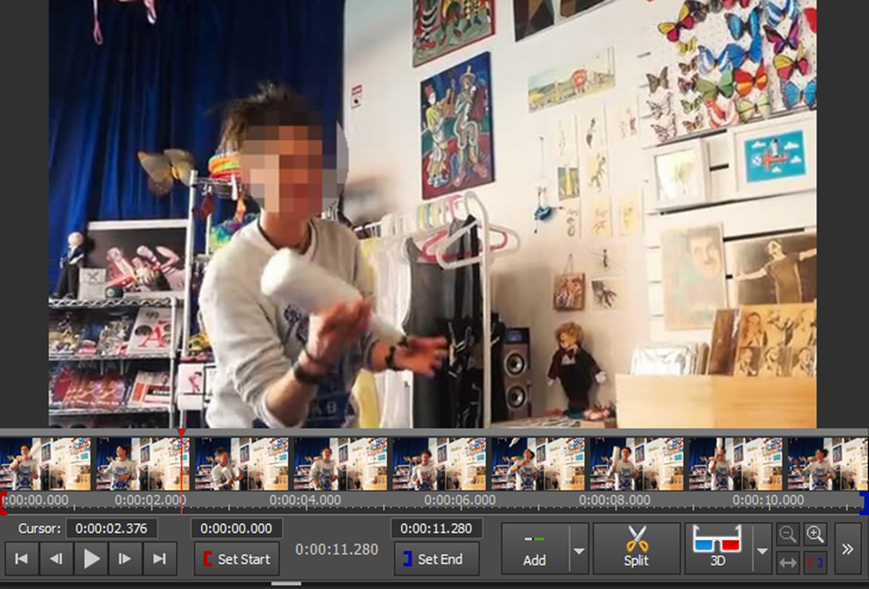 Blur a Face using VideoPad Video Editor | Do More With Software