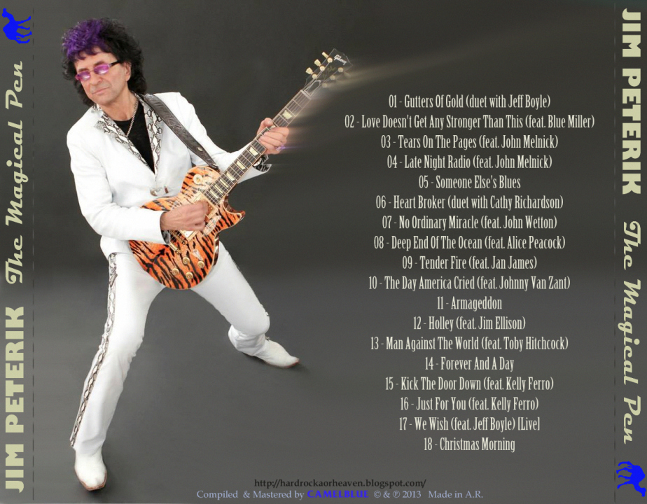 Hard Rock / AOR Heaven: JIM PETERIK - The Magical Pen (Camelblue's demo ...