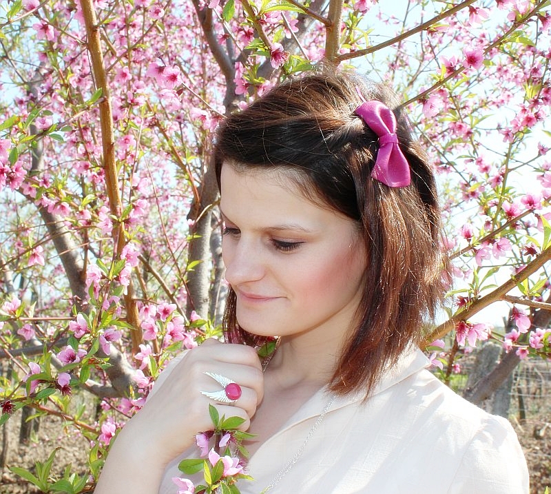 Alice&Sara - handmade, vintage, retro!: Agrafe Alice&Sara cu funde ...