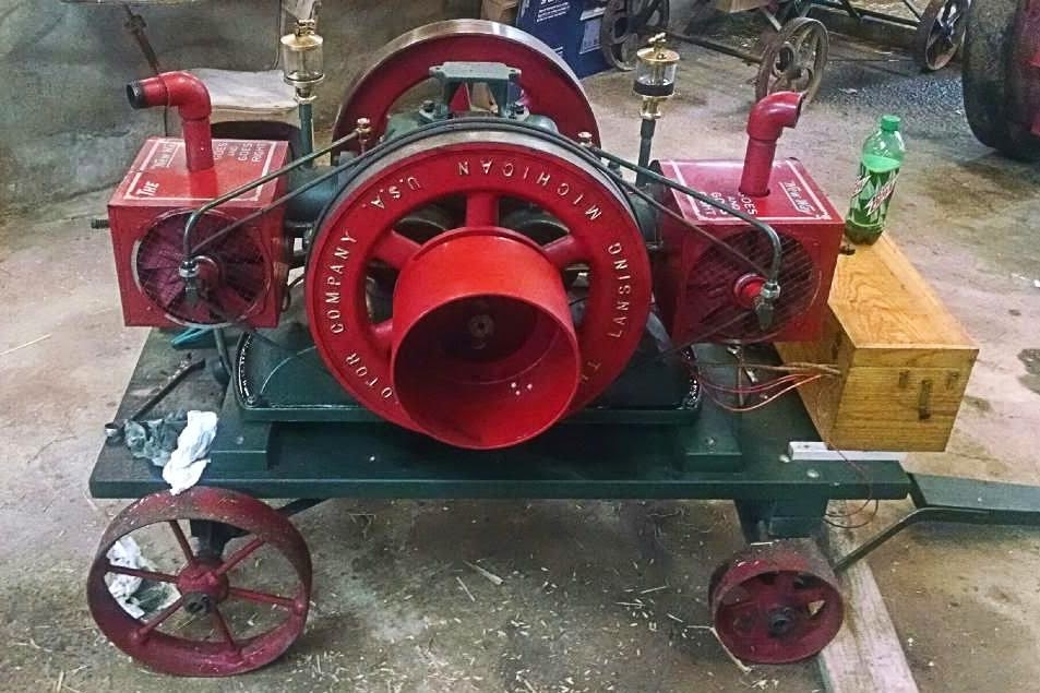 New Way Engine Stations: REGISTRY "NEW WAY" - Twin Horizontal Cylinders