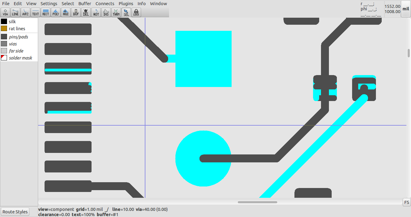 blog de VK5HSE: Converting Eagle (.brd) layouts to gEDA PCB / pcb-rnd ...