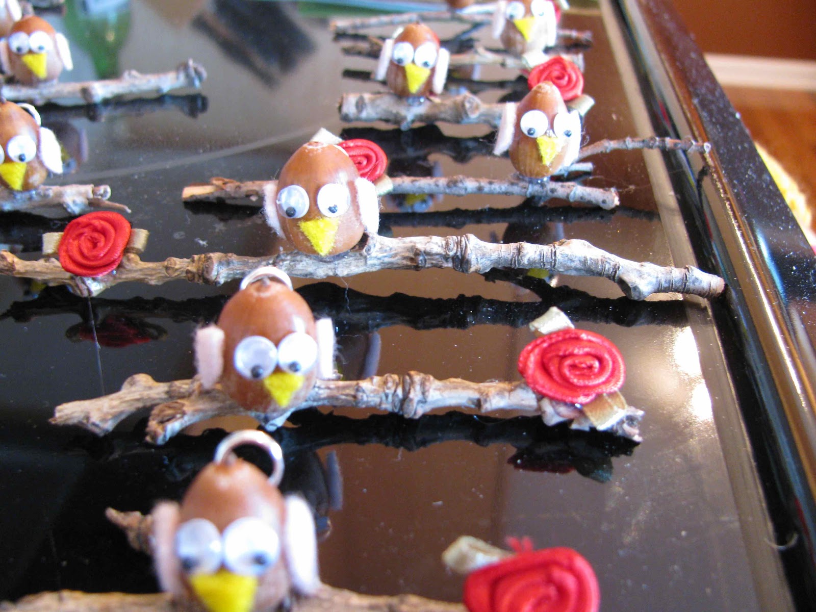 Women on a Mission: Mom Edition: Teensy Acorn Owls!