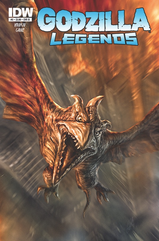 Atomic Robot News: More On Upcoming Issues Of GODZILLA LEGENDS From IDW