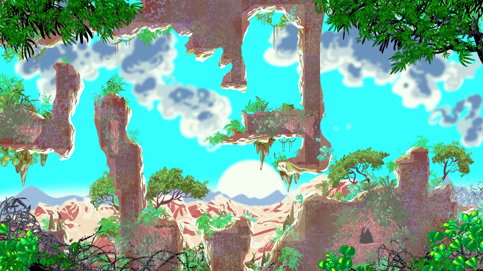 Illustration Archive: Kyle Baker: Game BG