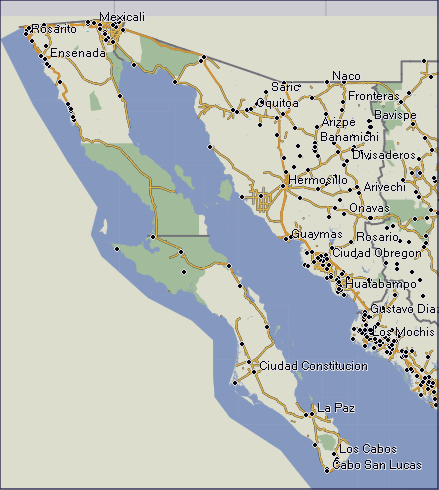 GPSTravelMaps.com: Garmin Baja Mexico GPS Map