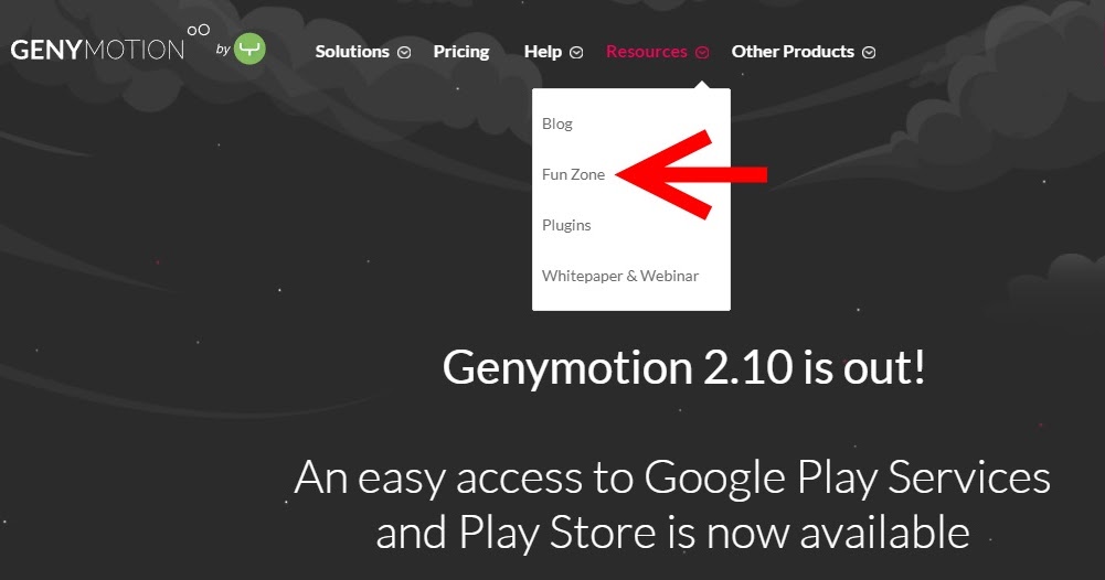 Genymotion Ver2.10 無料版(個人使用のみ)のダウンロード先に関して[Genymotion]|だでがんの記憶