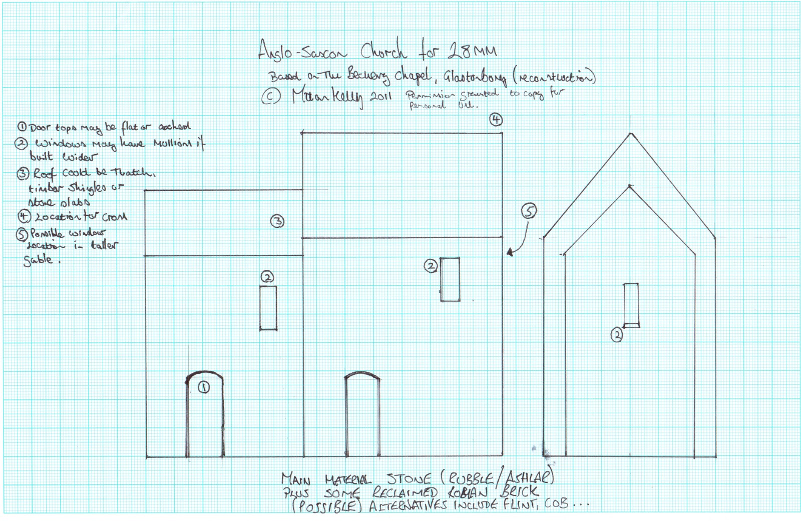 Mitch's Wargaming and Modelmaking: Saxon Buildings