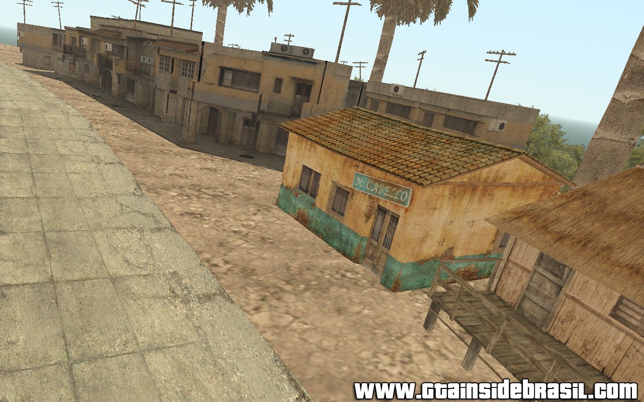 GTA FIVE - MODS: GTA SA - Favela do Rio de Janeiro - Slum
