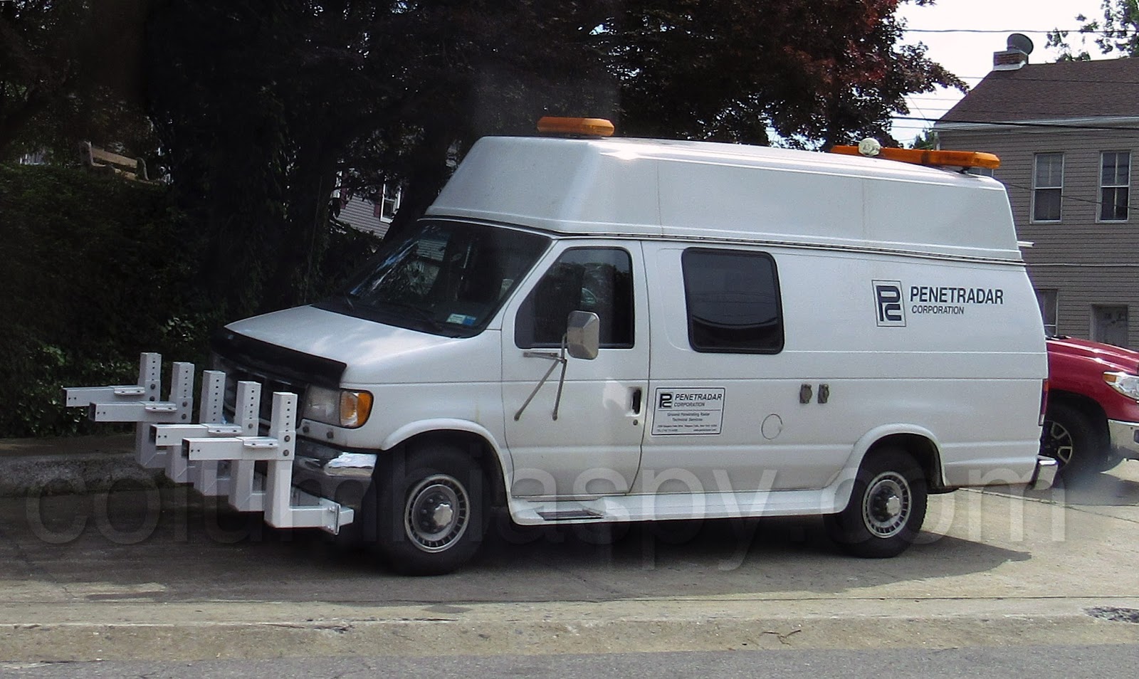 COLUMBIA SPY: Ground-penetrating radar used to scan bridge