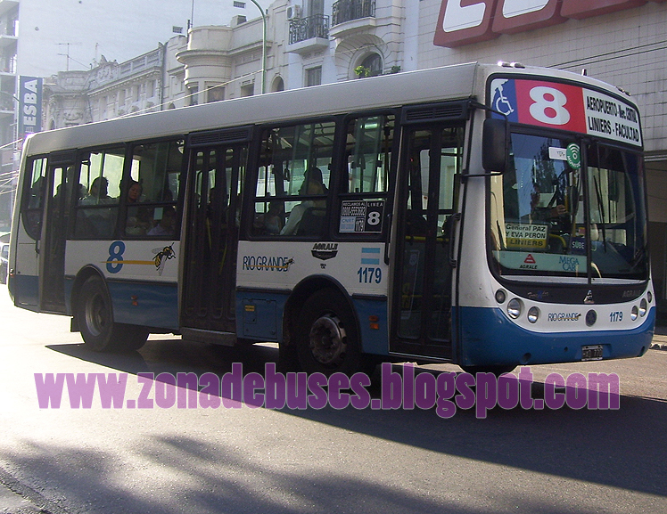 Colectibus - Zona de Buses: LINEA 8