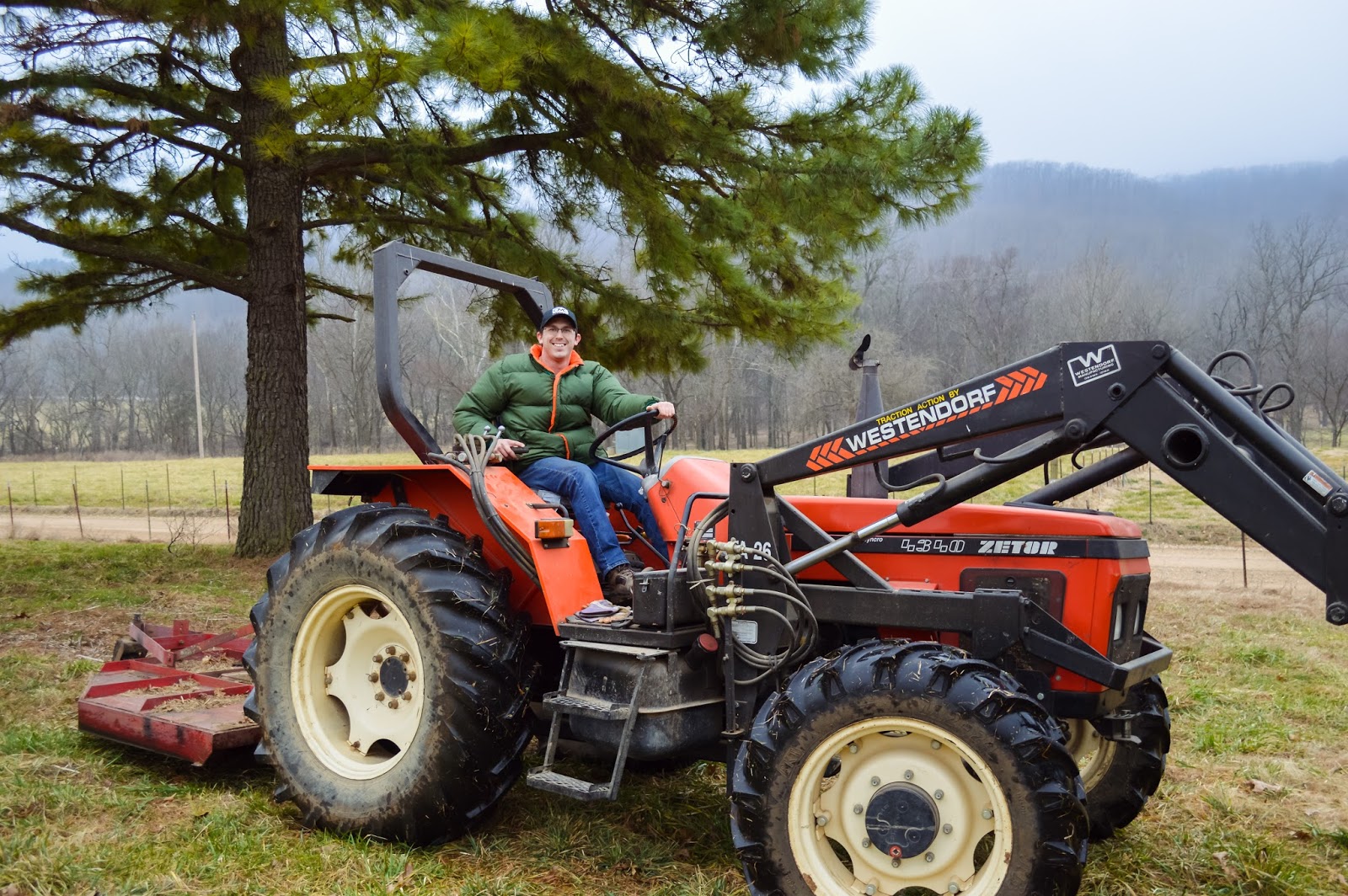 The Ozark Poppy: Grandpa's Trusty Old Tractor