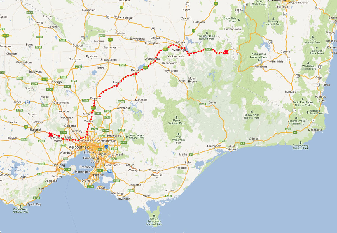 a bit of everything: Corryong - a small regional town in Victoria ...