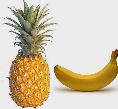 Healthy LifeStyle with Umak: DIY: Healthy and Low-Fat Pineapple-Banana ...