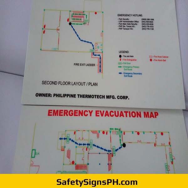 Custom Emergency Signs - SafetySignsPH.com Philippines
