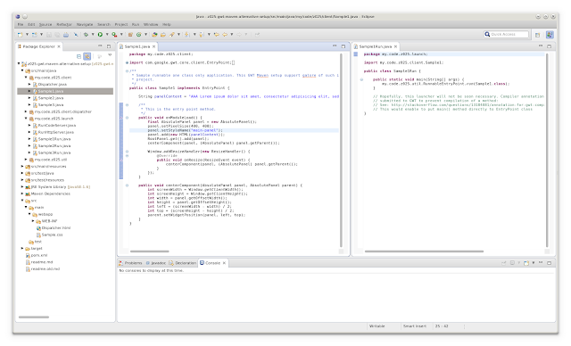 Mostly About Java Gwt Maven Eclipse Alternative Project Setup