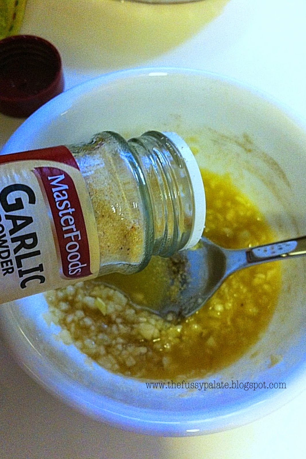 The Fussy Palate: Baked Garlic Butter Prawns