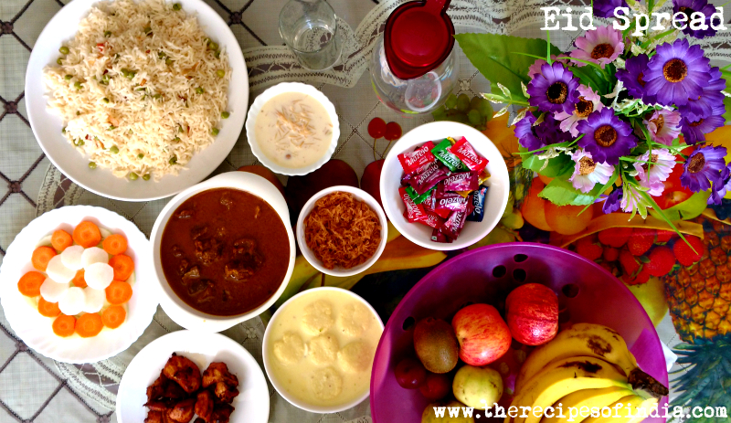 The Recipes of India: An Eid Menu at My Home | Eid in India