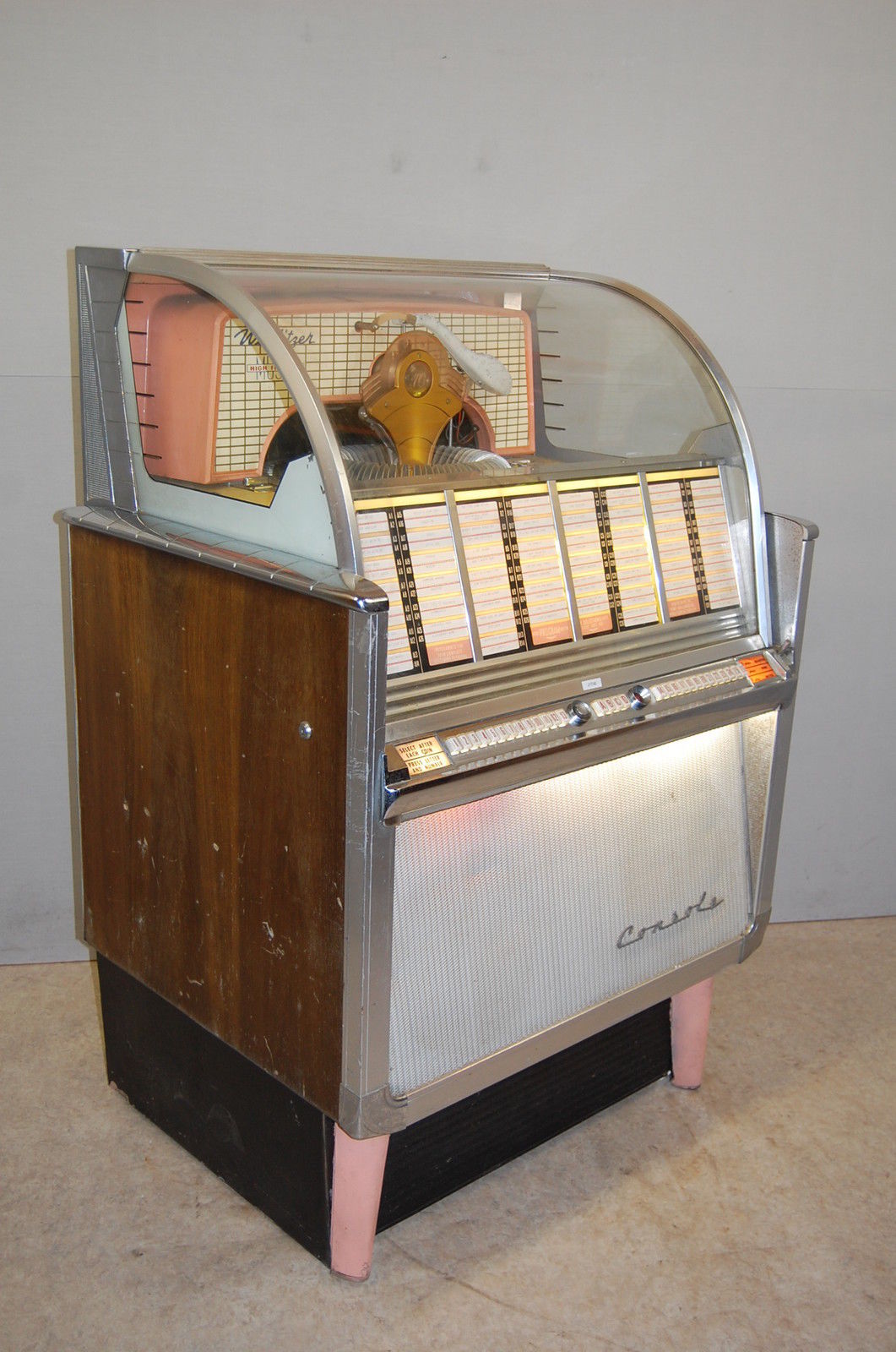 fifties land: Juke Box Wurlitzer - Model 2204 Console - 1958 104 ...